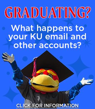 Graduating? What happens to your KU email and other accounts? Click for ...